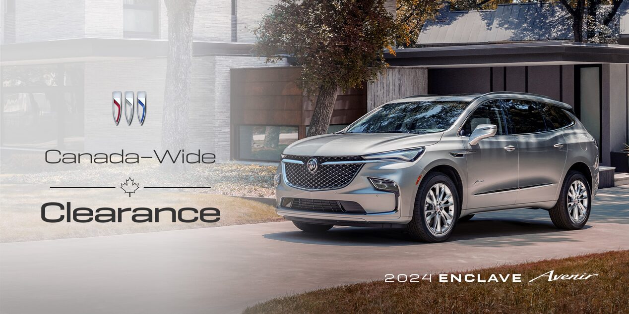Buick Canada | SUV & Crossover | Envista, Encore GX, Envision, Enclave