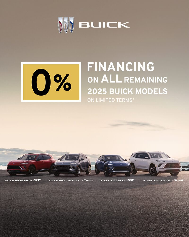 Buick Canada | SUV & Crossover | Envista, Encore GX, Envision, Enclave