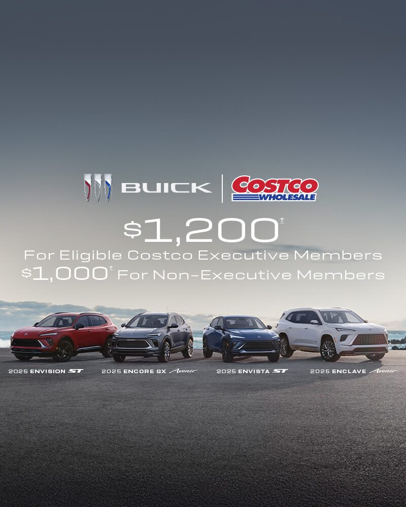 Buick Canada | SUV & Crossover | Envista, Encore GX, Envision, Enclave