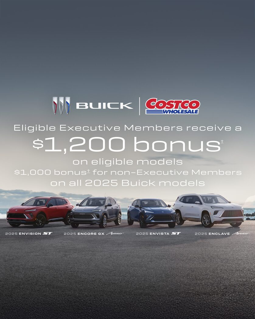 Buick Canada | SUV & Crossover | Envista, Encore GX, Envision, Enclave